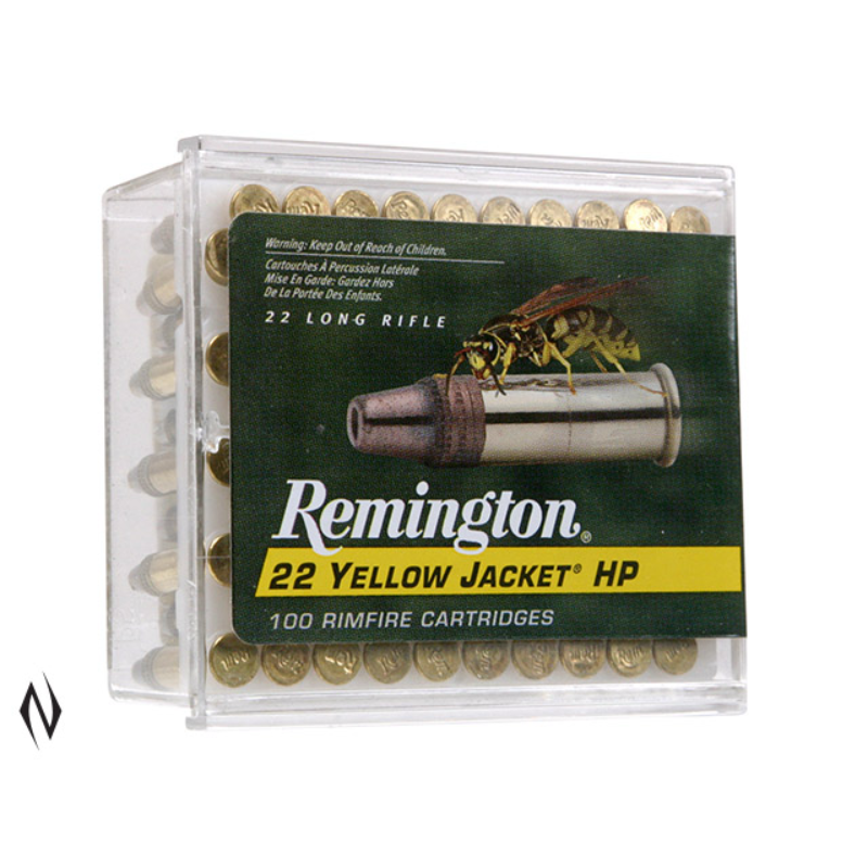 NIOA NZ | REMINGTON 22LR Yellow Jacket 33gr PTCHP Hyper Velocity