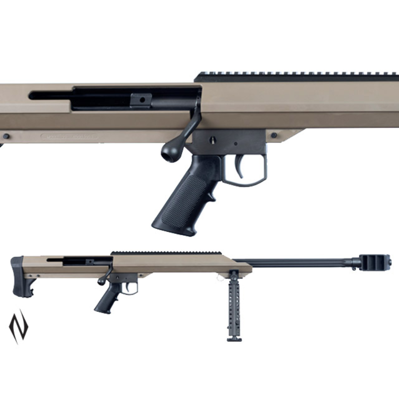 NIOA NZ | BARRETT M99 416 BARRETT 32" SINGLE SHOT FDE WITH BIPOD